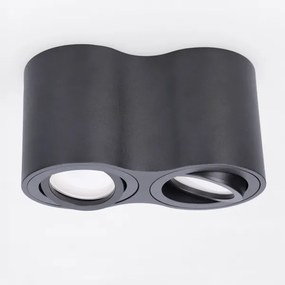 BRILAGI - Bodové svítidlo MIA DOUBLE 2xGU10/30W/230V černá