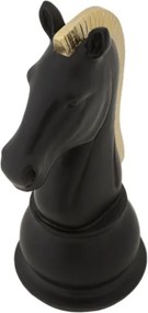 Dekorativní soška Horse 19 cm černá