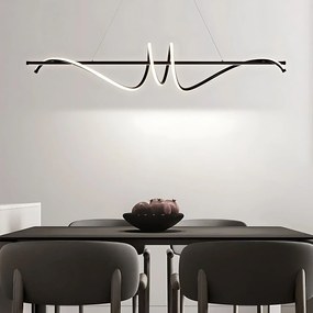 Toolight Toolight, LED stropní svítidlo 120cm, 50W, 3000K, LHJ023-CP, černá matná, OSW-50011