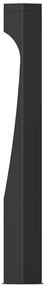Antracitová zahradní lampa Concordia pro žárovku GU10 100cm  - Nordlux