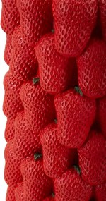 Váza Strawberry 32 cm červená