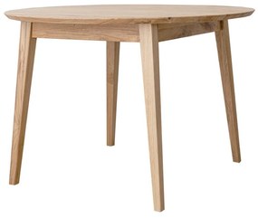 Massive home | Stůl kulatý, dub, barva přírodní dub, kolekce Orbetello, rozměr 110 cm