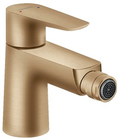 Hansgrohe Talis E, páková bidetová baterie s odtokovou soupravou s táhlem, kartáčovaný bronz, HAN-71720140
