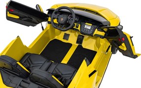 Elektrické autíčko Lamborghini Revuelto XL žluté