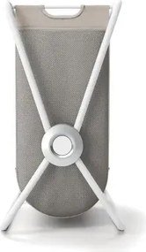 Simplehuman X-FRAME bílá ocel, béžový polyester / Koš na prádlo / sklá