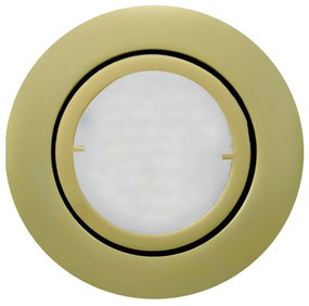 Matně zlaté LED podhledové svítidlo Joanie