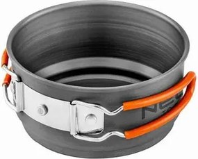NEO TOOLS 63-144 šedá / Sada hrnců 2v1 / hliník / hrnec / pánev