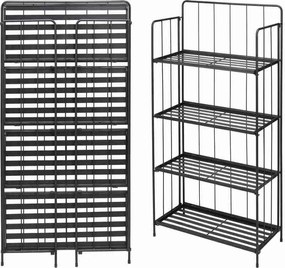 PROGARDEN Stojan na květiny kovový 4 patra 118 cm KO-X71000120