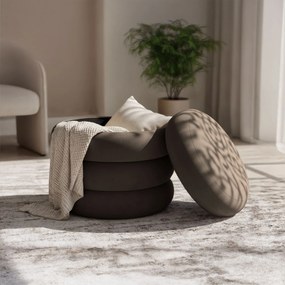 Taburet Snuggo II hnědý