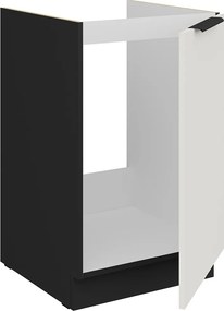 ARIA wb | dolní skříňka 50 ZL 1F dřezová | 50 cm | ANTI FINGERPRINT povrch | černá/bílá