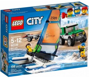 Lego city 60149 4x4 s katamaránem