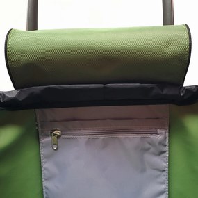 Rolser I-Max MF 2 nákupní taška na kolečkách, zelená khaki