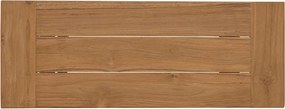 Lavice 110 cm masivní teakové dřevo 340743