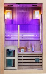 BPS-koupelny Finská sauna Relax HYD-3938 120x105, 1-2 osoby