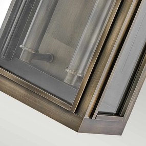 Venkovní lucerna Elstead SAG HARBOR M IP44 starý bronz 2xE14