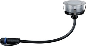 P 94721 Plug & Shine LED zemní svítidlo Floor samostatné svítidlo neláká hmyz IP67 2200K 2W stříbrná - PAULMANN