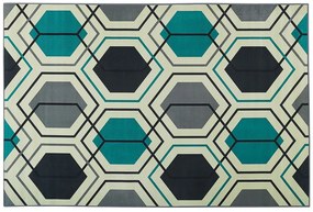 Barevný koberec 140x200 cm GIRESUN Beliani