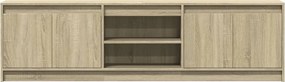 TV skříňka s LED dub sonoma 180 x 34 x 50 cm kompozitní dřevo 3307914