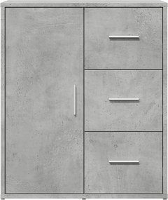 Příborníky 2 ks betonově šedé 60 x 31 x 70 cm kompozitní dřevo 3276556