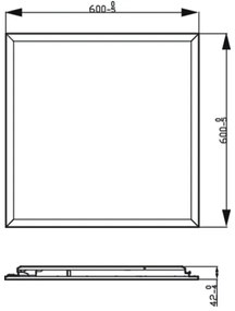 Philips - LED Stmívatelné stropní svítidlo SLIM SCENE SWITCH LED/36W/230V 2700K