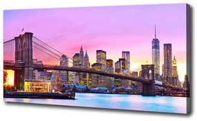 Wallmuralia Foto obraz na plátně do obýváku Manhattan New York 100x50
