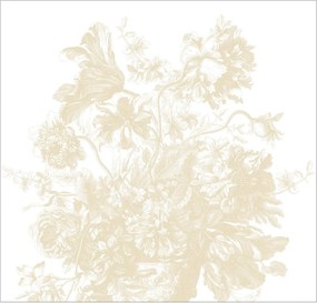Tapeta Frans Uyterlinde - Engraved Flowers
