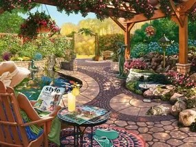 Ravensburger Útulná zahrada / 750 dílků / od 12 let