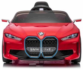 Elektrické autíčko BMW i4 červené