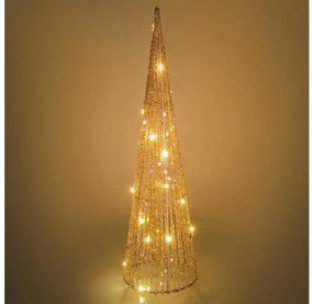 Retlux LED Vánoční dekorace LED/2xAA 50 cm kužel FT0511