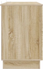 Stůl Dub sonoma 142,5 x 50 x 75 cm Kompozitní dřevo 3414623