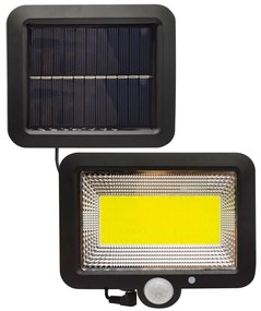 Polux | LED Solární reflektor se senzorem DUO LED/1W/3,7V IP44 | SA1813