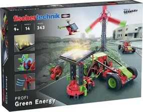 Fischertechnik Profi Stavebnice: Green energy / 343 dílků / 14 modelů