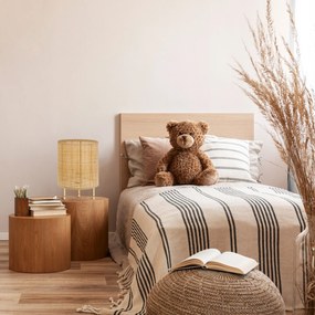 Toolight, noční lampa ve štýlu BOHO 19x31 cm GB2N21, hnědá, OSW-02800