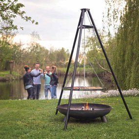 RedFire Závěsný gril na trojnožce černý 172 cm BBQ TRIPOD [411811]