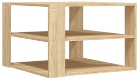 Konferenční stolek dub sonoma 59,5x59,5x40 cm kompozitní dřevo - Default Title