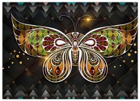 Skleněný obraz - Kouzelný motýl (70x50 cm)