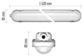 LED Stmívatelné technické svítidlo MISTY LED/29/37/45/51W/230V 4000K IP66