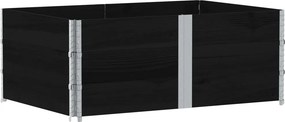 Zahradní truhlík hnědý 150 x 100 cm masivní borové dřevo 3295440