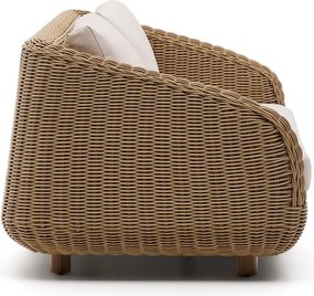 Béžová/v přírodní barvě čalouněná zahradní pohovka Meria – Kave Home