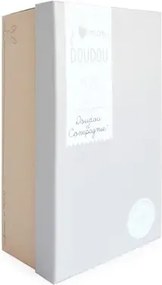Doudou Dárková sada Plyšový muchláček šedý Medvídek 25 cm / od 0 měsíc