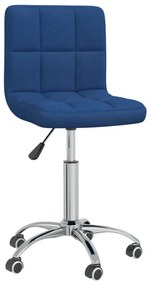Otočná kancelářská židle modrá textil,  334317 HangarStore.cz