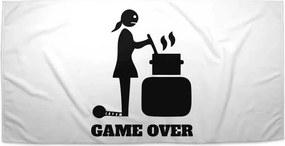 Sablio Ručník Game over 2 - 30x50 cm