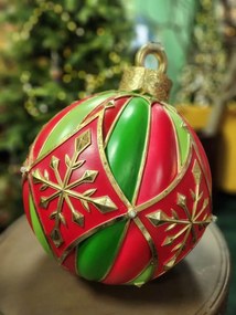 Klasik svítící vánoční koule 45cm