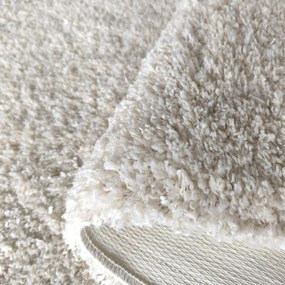 DY Krémový protiskluzový koberec shaggy Camel Rozměr: 60x100 cm