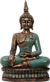 Postava Buddhy, polyresinová dekorace, výška 72,5 cm