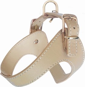 MILK&PEPPER Postroj pro psy Vendome Taupe Velikost: 35