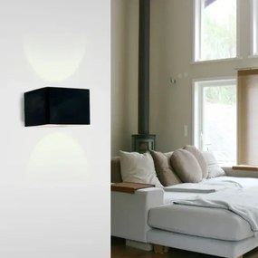 Designové nástěnné svítidlo Tulip černé