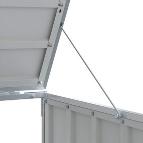 vidaXL Box na 1 popelnici 72 x 81 x 115 cm ocel [4006171] Barva: Šedá