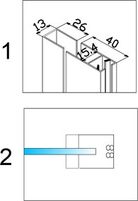 BPS-koupelny Posuvné sprchové dveře HYD-PD03D 120 černé/transparent pro instalaci do niky + vanička HYD-OSV-ST06C 120x100 bílá