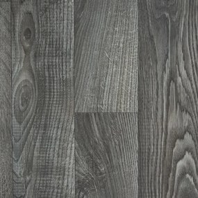 PVC podlaha - lino Blacktex White Oak 997D, na mieru, šíře 3m,4m, šedá, filc, chodba / predsieň, Beauflor